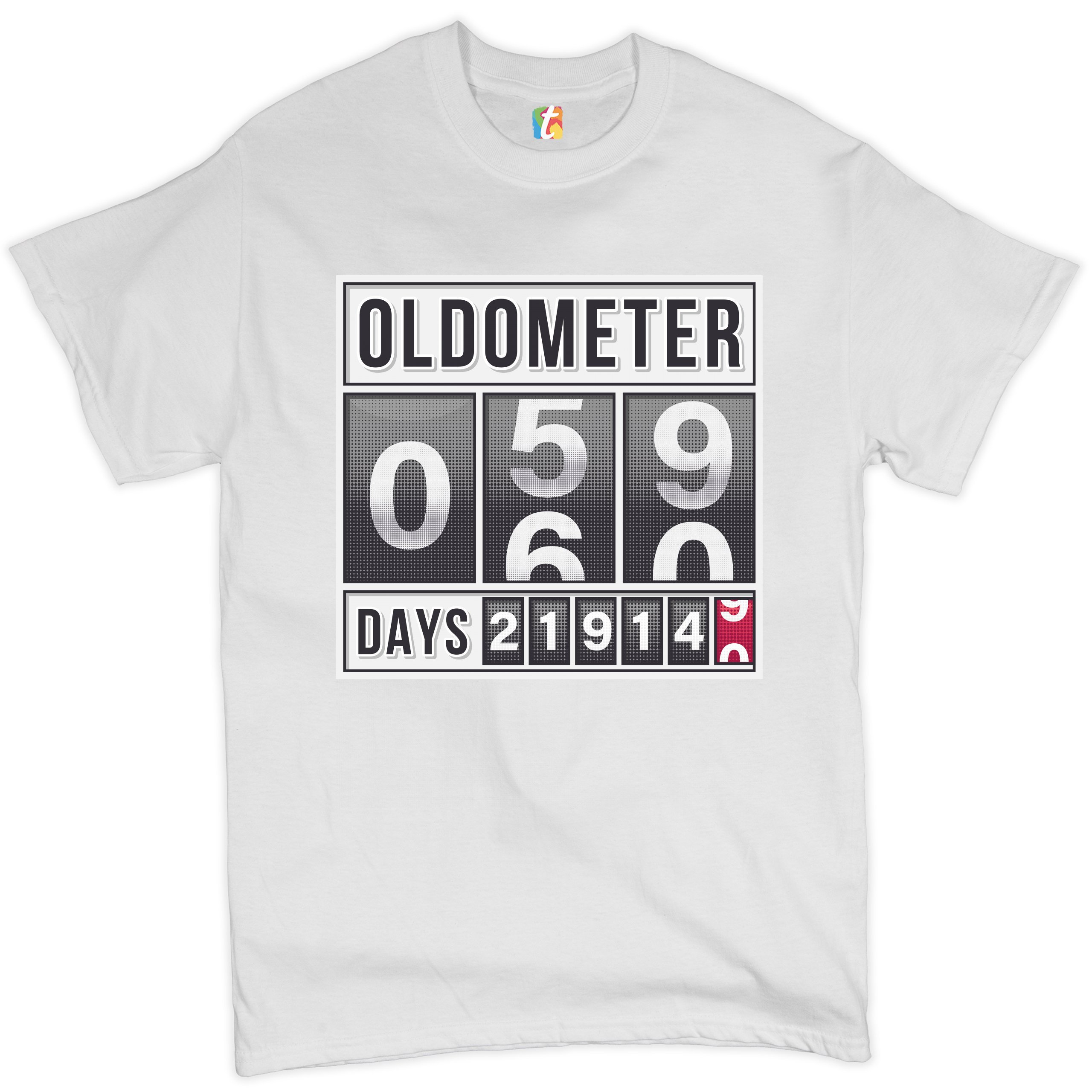 Oldometer 59-60 T-shirt Old Lives Matter Funny 60th | Etsy