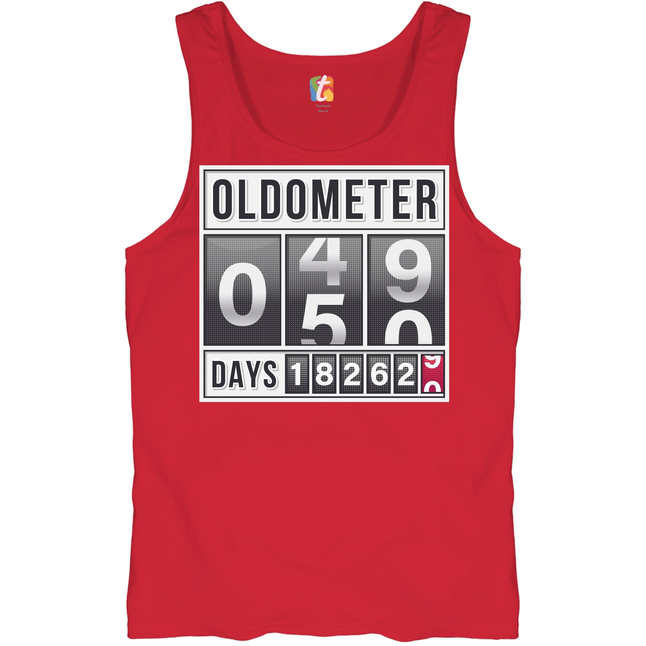 Oldometer 49-50 Tank Top 50th Anniversary Funny Odometer | Etsy