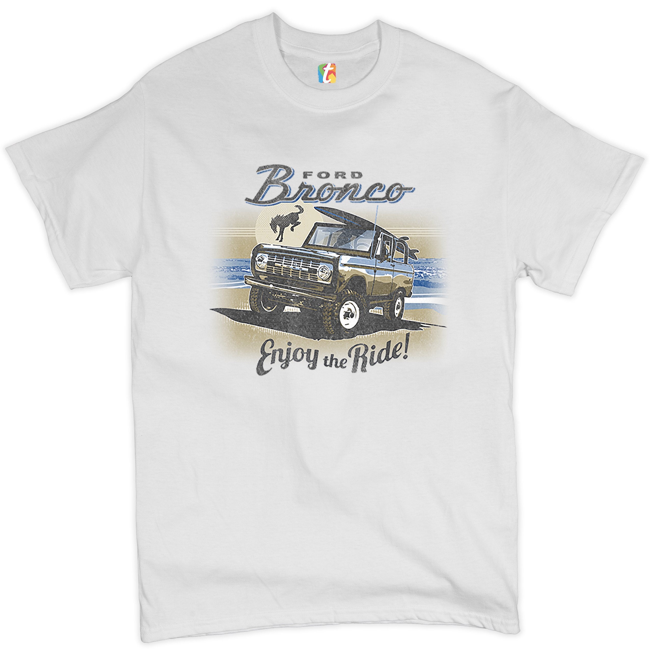 Ford Bronco T-shirt Enjoy the Ride, Offroad Truck, Gift for Ford Owner ...