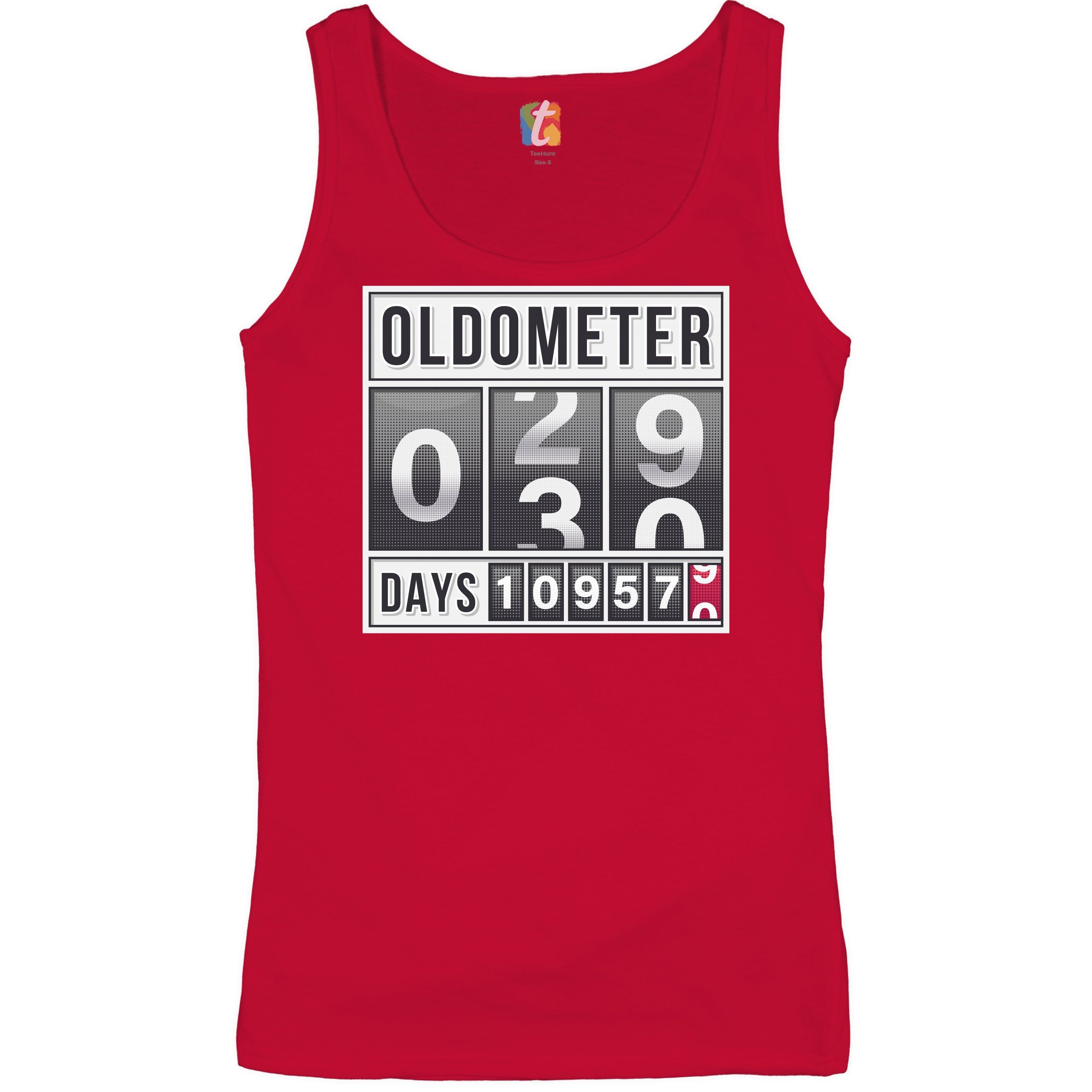 Oldometer 29-30 Women's Tank Top Funny, Odometer, Anniversary, Happy ...