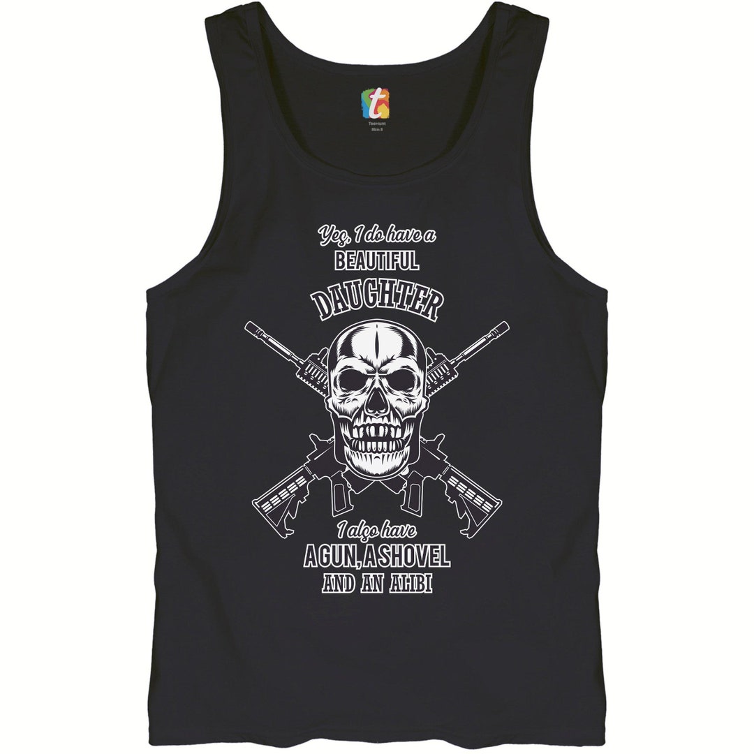 Yes I Do Have a Beautiful Daughter Tank Top Father's Day Gift for Men ...