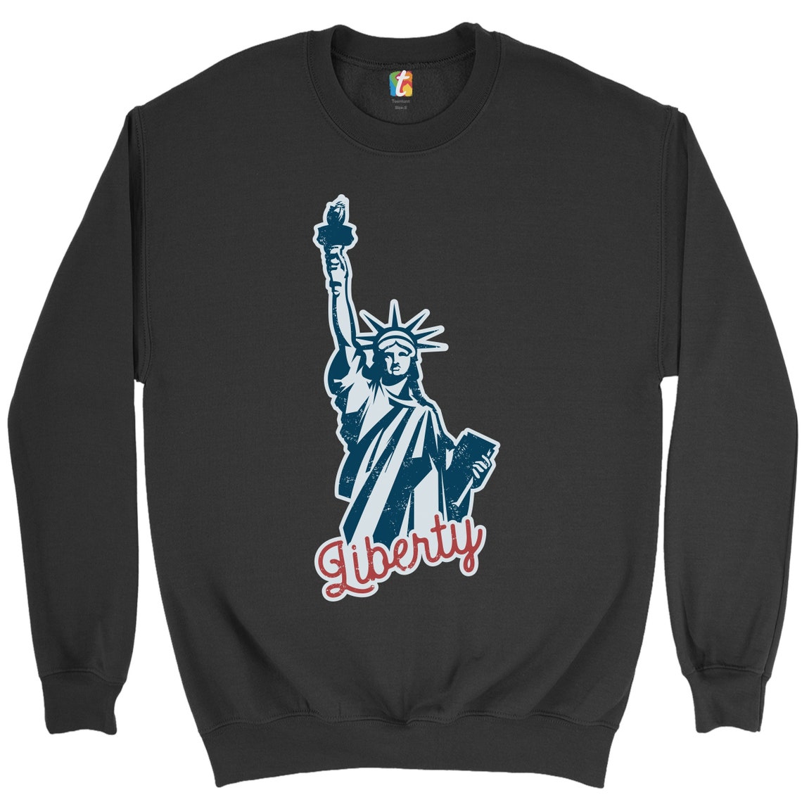 Statue of Liberty Sweatshirt Freedom Independence Day 4th of | Etsy