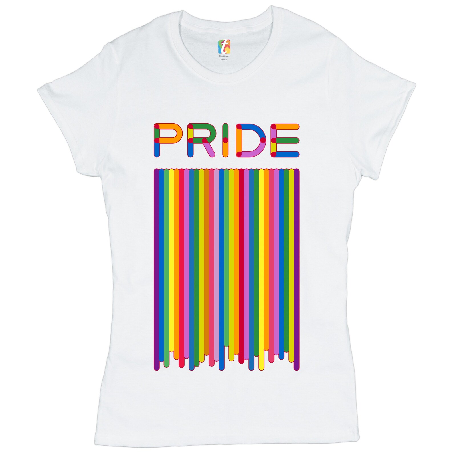 Pride Flag T-Shirt LGBT Support Gay Pride Month Same-Sex | Etsy