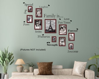 Family Wall Sticker | Etsy