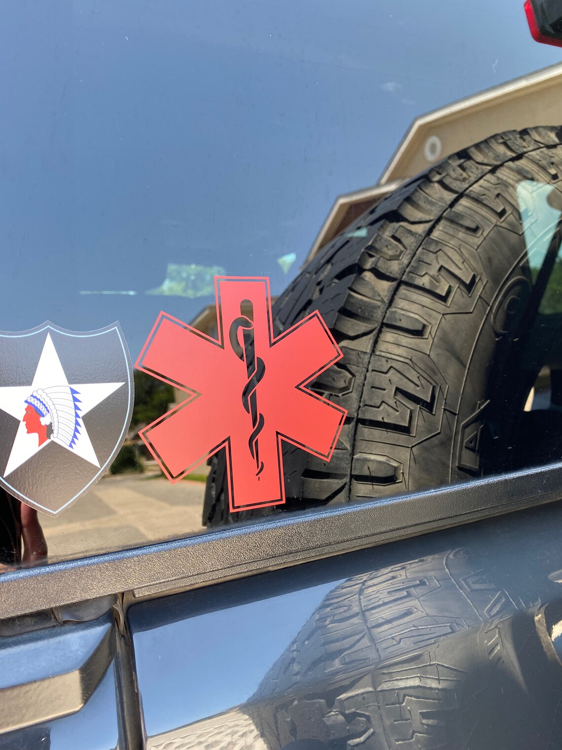 Medic Cross Decal Available in Multiple Colors - Etsy