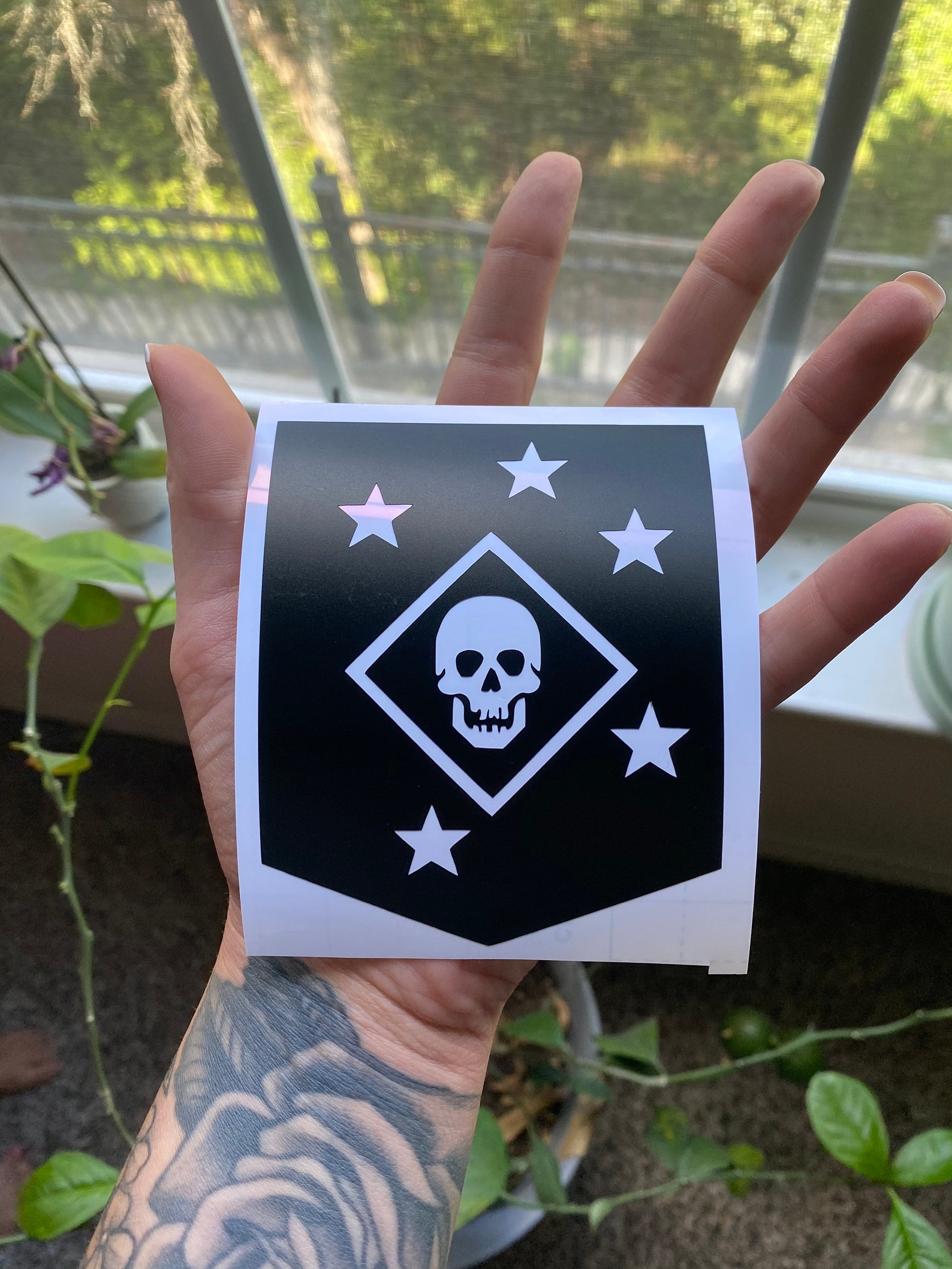 MARSOC Marine Raider Logo Decal Multiple Color Options - Etsy