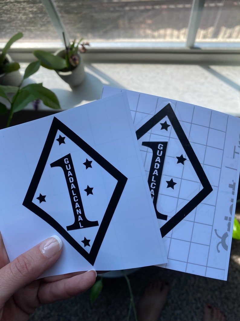 1st Marine Division Logo Decal Multiple Color Options - Etsy