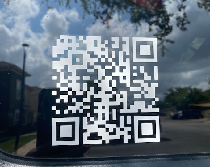 Rick Astley - Never Gonna Give You up QR Code Decal! - Rick Roll ...