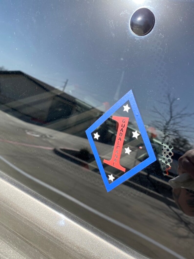 1st Marine Division Logo Decal Multiple Color Options - Etsy