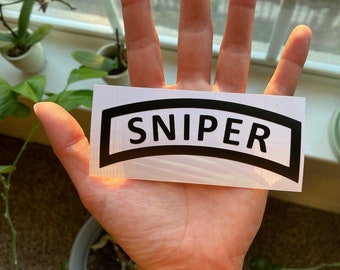 Army Sniper Decal - Etsy