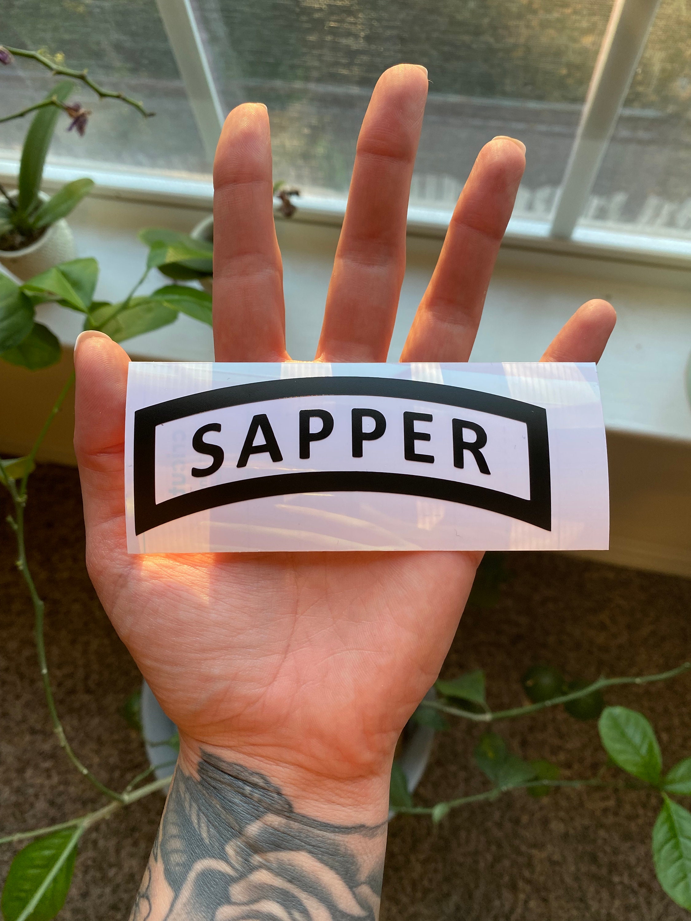 Sapper tattoo - Bronctattooaus.com