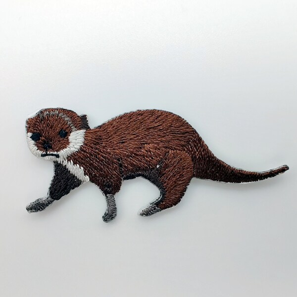 Otter Embroidery - Etsy