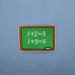 Iron-on Math Board Patch/mathematics Badge/diy Embroidery/decorative ...