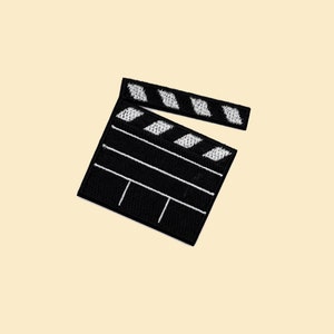 Iron-on Filming Clapper Board Patch/filming Badge/decorative Patch/diy ...
