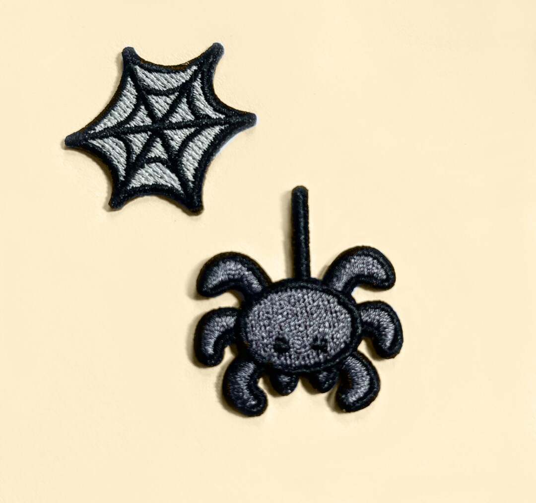 Stick-on Spider Web Patches/halloween Costume Patch/halloween Badge ...