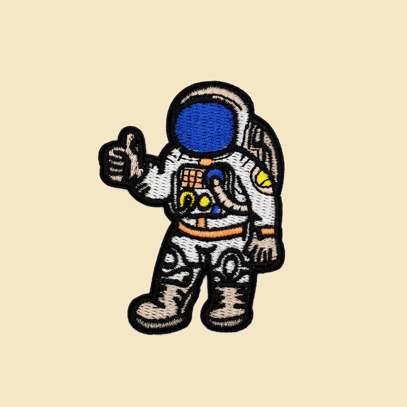 Astronaut Iron on Patch - Etsy