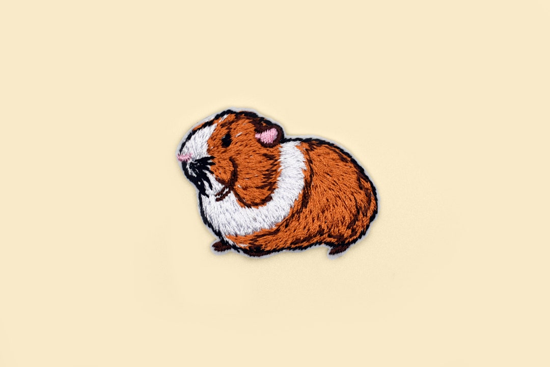 Iron-on Hamster Patch/hamster Lover Gift/hamster Badge/pet Patch/iron ...