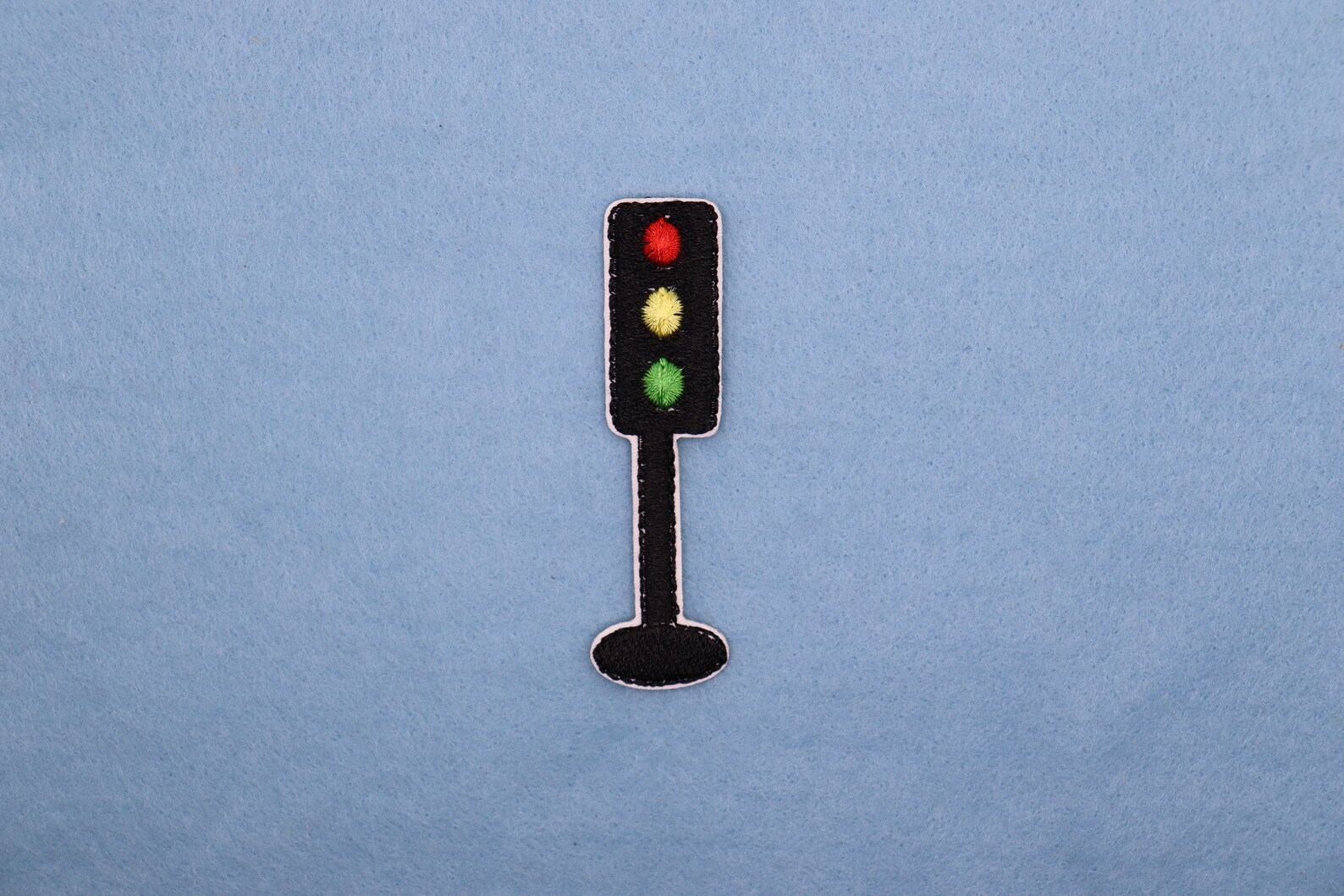 Iron-on Traffic Light Pole Patch/traffic Signs Badge/pole Badge ...