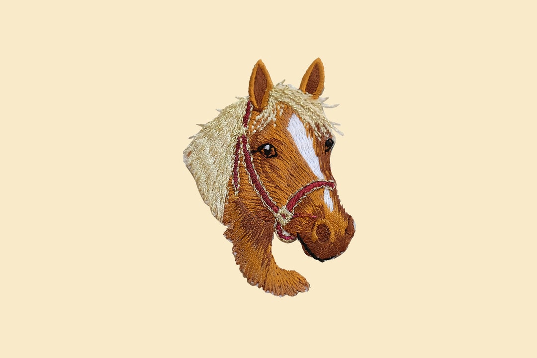 Iron-on Horse Patch/horse Embroidery Patch/horse Lover Gift/equestrian ...