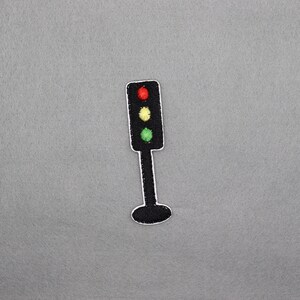 Iron-on Traffic Light Pole Patch/traffic Signs Badge/pole Badge ...