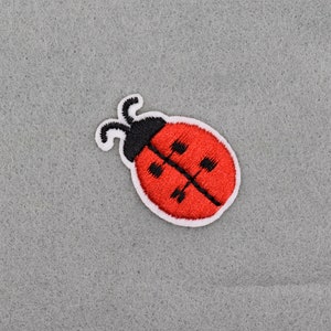 Iron-on Mini Ladybird Patch/ladybird Lover Gift/ladybug Patch/insect ...