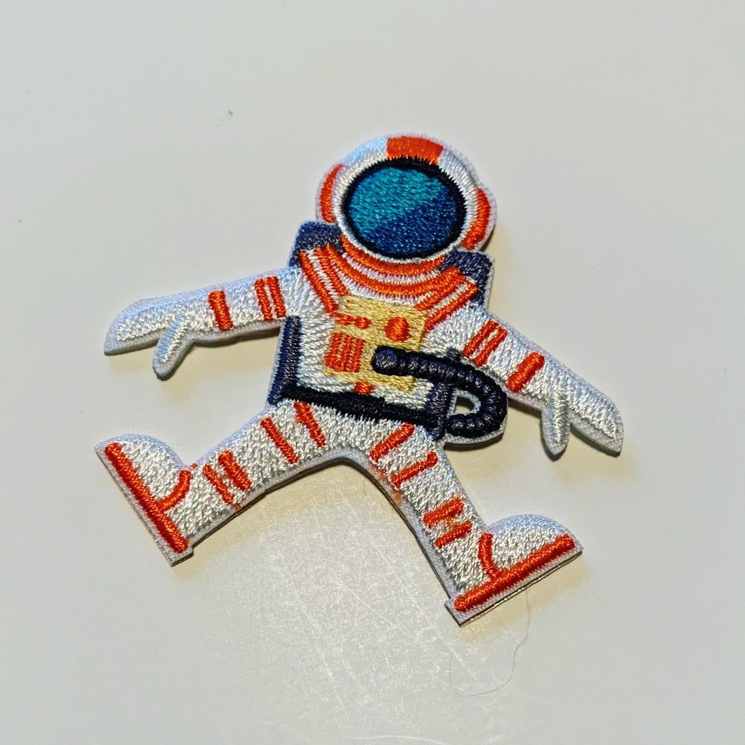 Stick-on Spaceman Patch/diy Appliqué Patch/space Lover/diy - Etsy