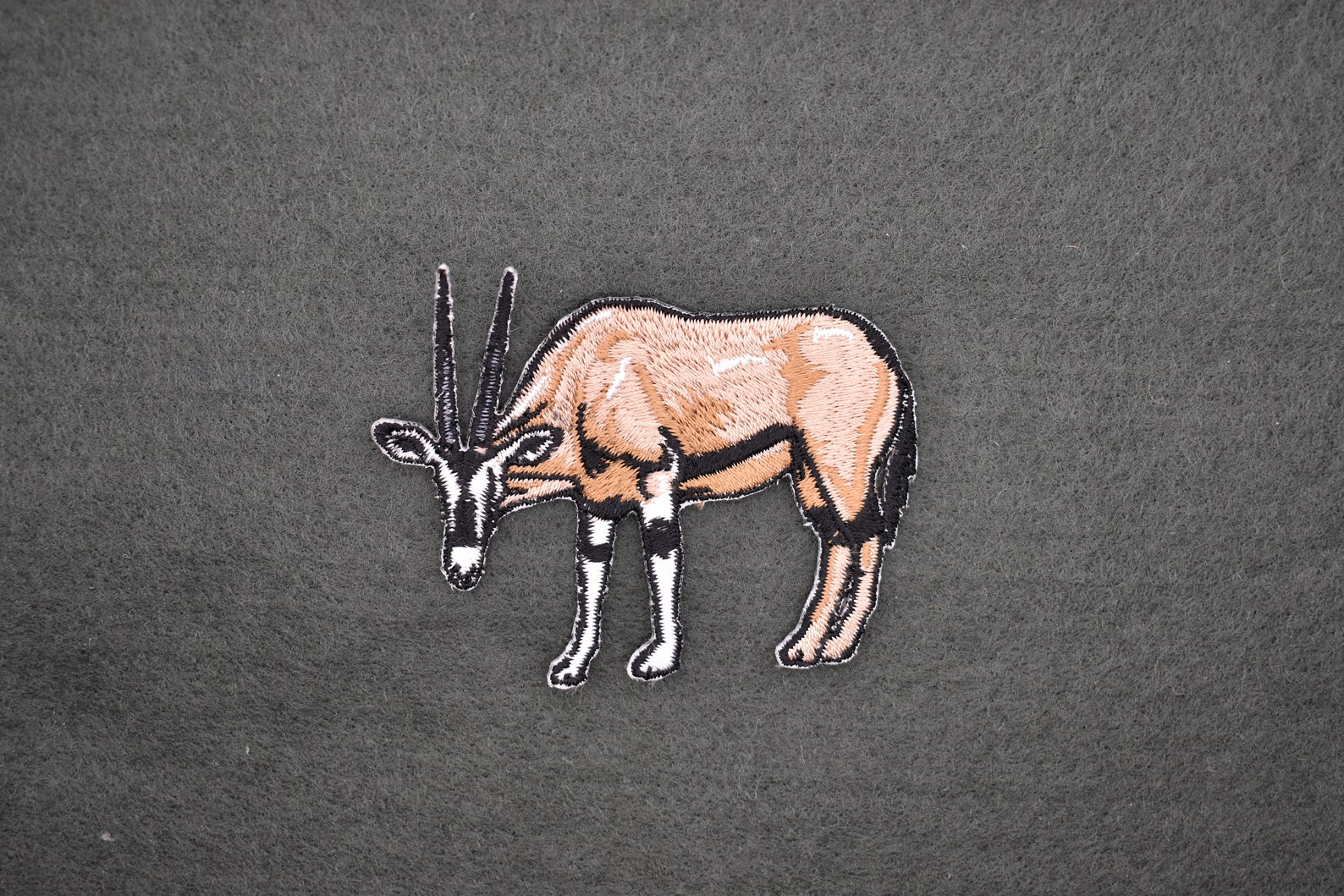 Iron-on Antelope Gazelle Patch/nature Animal Badge/goat Badge ...