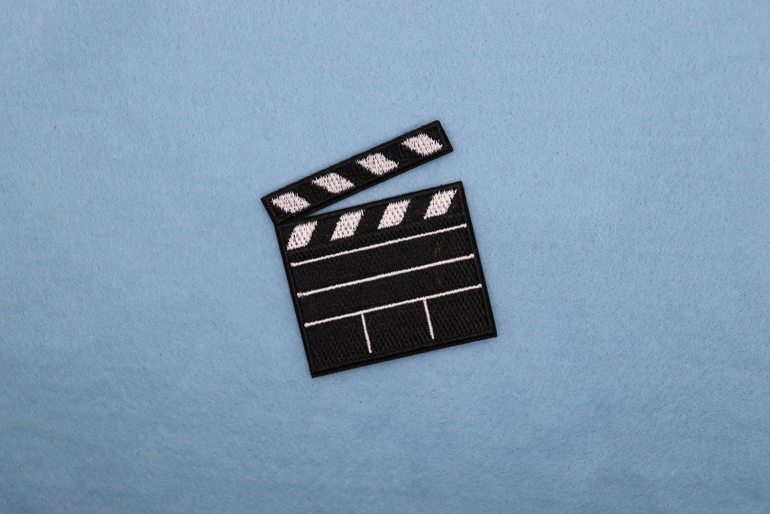 Iron-on Filming Clapper Board Patch/filming Badge/decorative Patch/diy ...