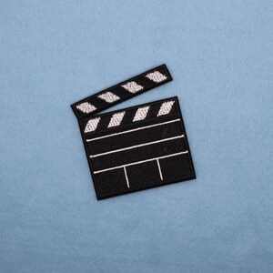 Iron-on Filming Clapper Board Patch/filming Badge/decorative Patch/diy ...