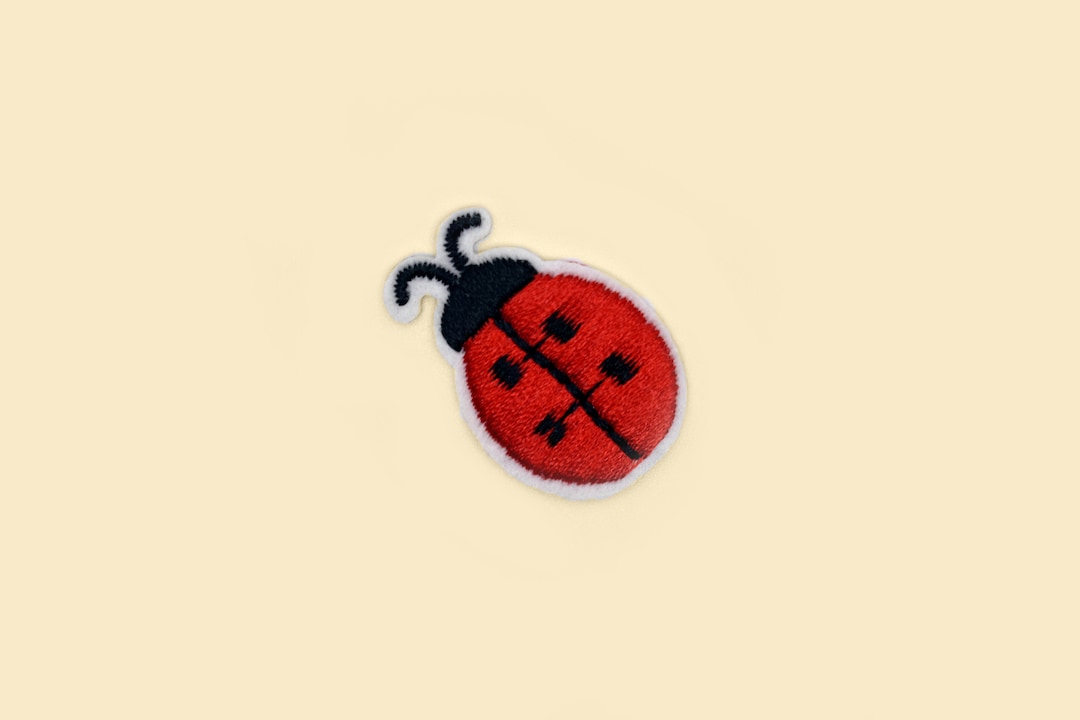 Iron-on Mini Ladybird Patch/ladybird Lover Gift/ladybug Patch/insect ...