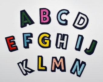 Decorative Iron on Letters - Etsy