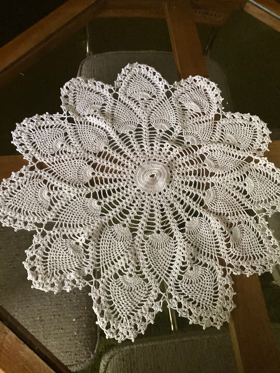 Hand Crocheted Doily - Etsy