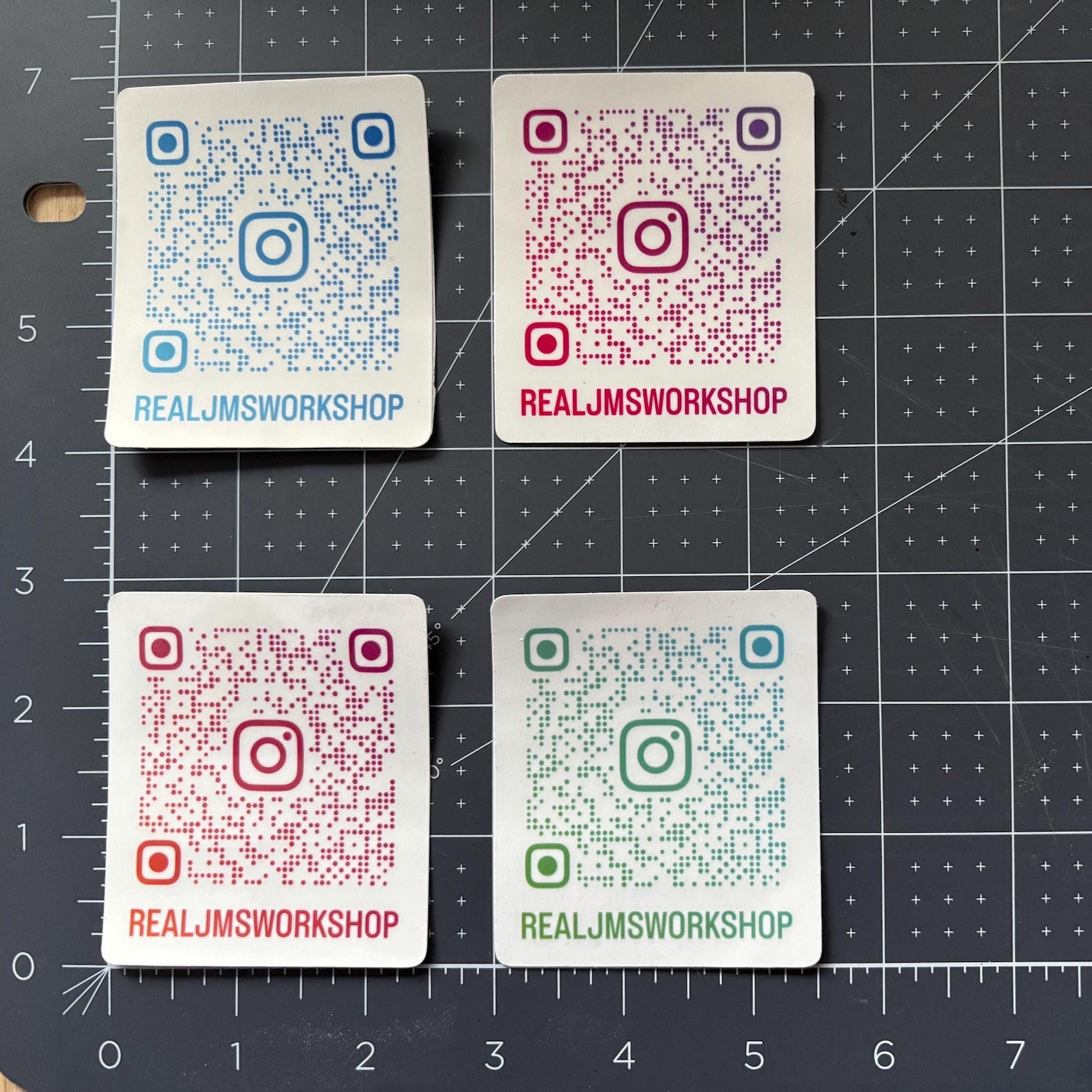 Custom Instagram QR Code Stickers for Small Business – 3 Sizes, 5 ...