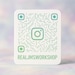 Custom Instagram QR Code Stickers for Small Business – 3 Sizes, 5 ...