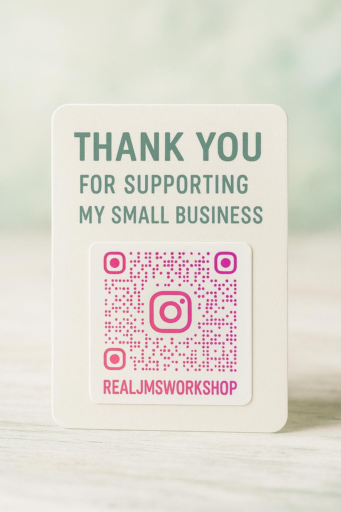Custom Instagram QR Code Stickers for Small Business – 3 Sizes, 5 ...