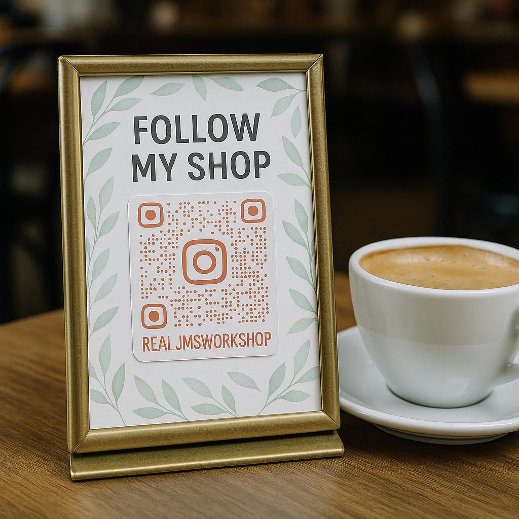 Custom Instagram QR Code Stickers for Small Business – 3 Sizes, 5 ...