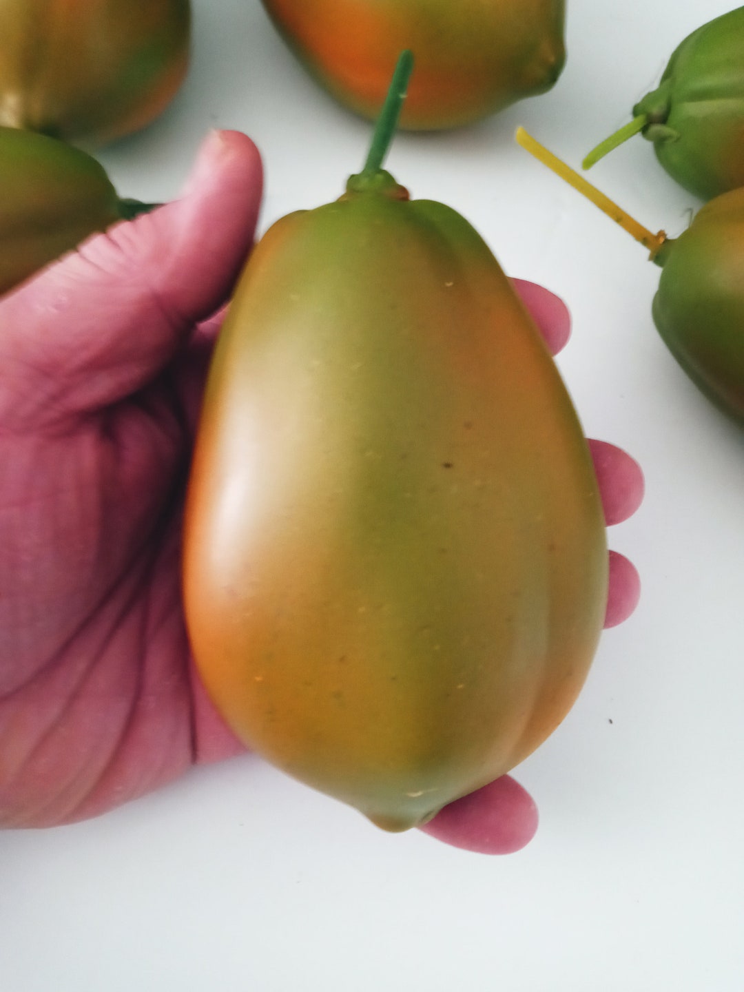 Mini Papaya Fruit, Staging Fruit, Artificial Fruit (large) - Etsy