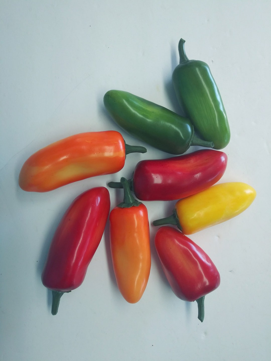 Artificial Long Peppers Fruits Fake Foods - Etsy