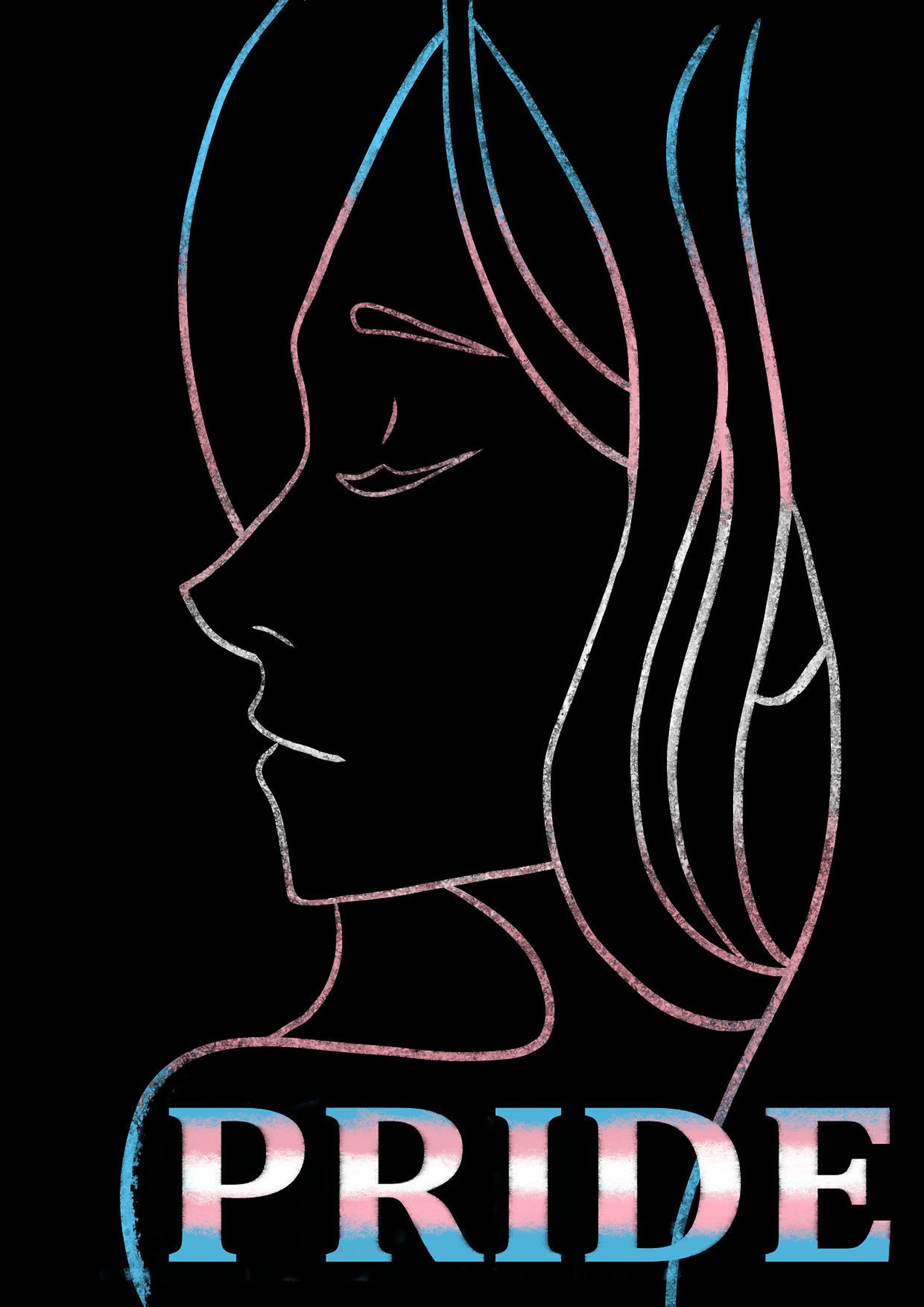 Trans Pride A4 Poster | Etsy