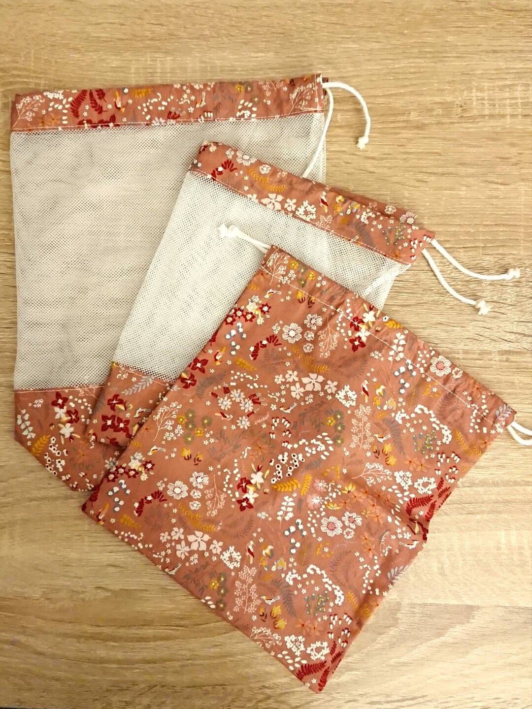 Reusable Pouch / Washable Bi-material Pouch / Zero Waste Bag / Reusable ...