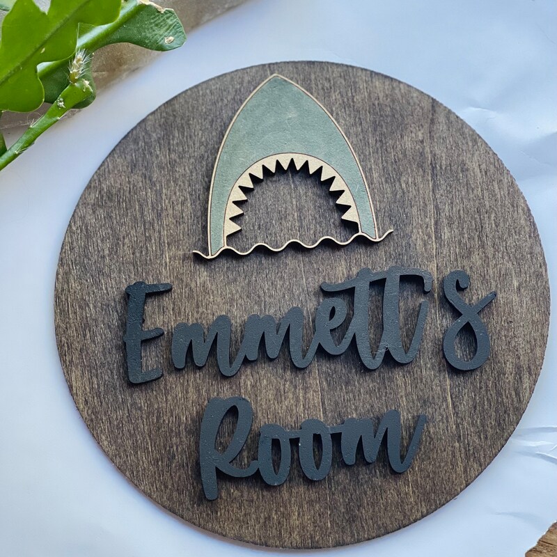 Shark Room Decor - Etsy