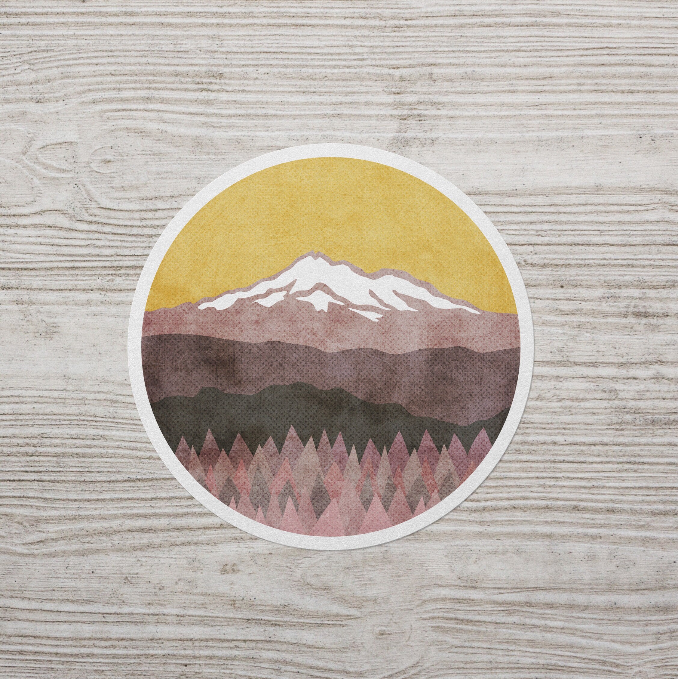 Mount Shasta California Sticker 3 Glossy Vinyl - Etsy