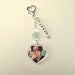 Misc Kpop Heart Photo Keychain - Etsy