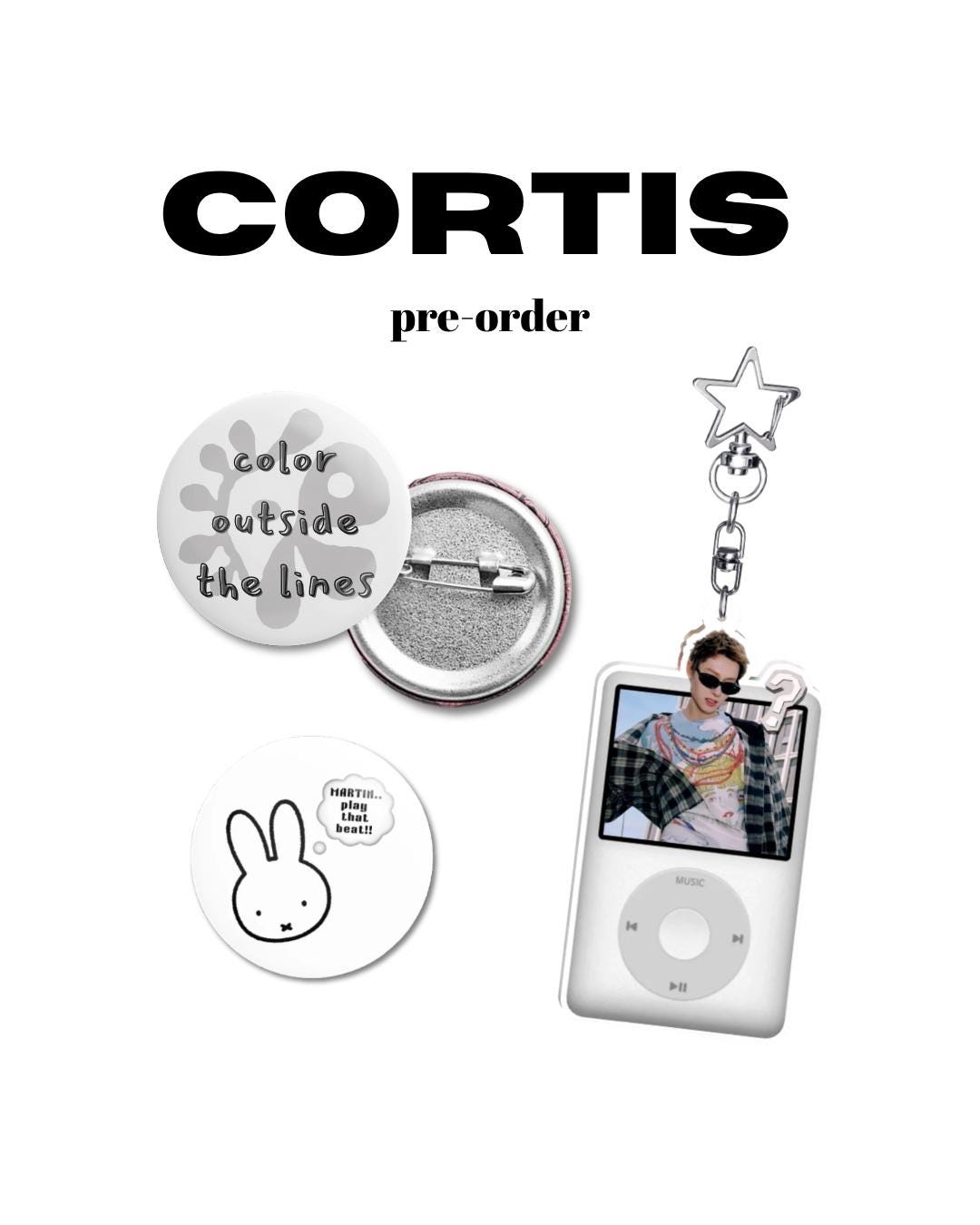PREORDER Cortis Keychains and Pins - Etsy