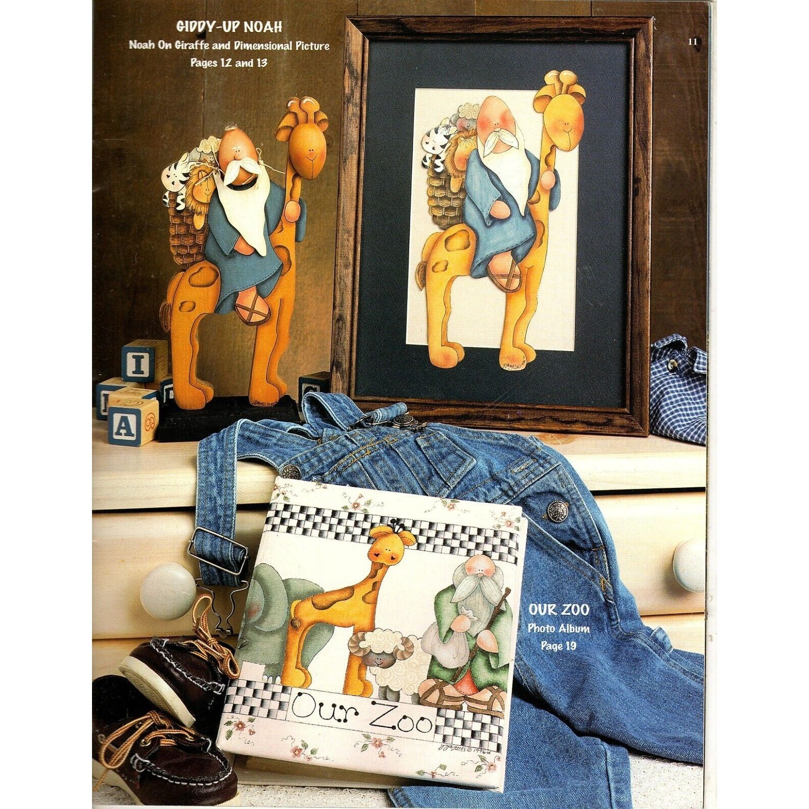 Promises Kept Jayna James Noah's Ark Vintage Tole Painting Patterns ...