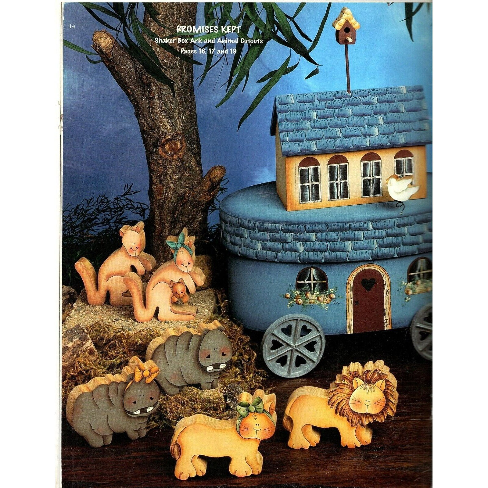 Promises Kept Jayna James Noah's Ark Vintage Tole Painting Patterns ...