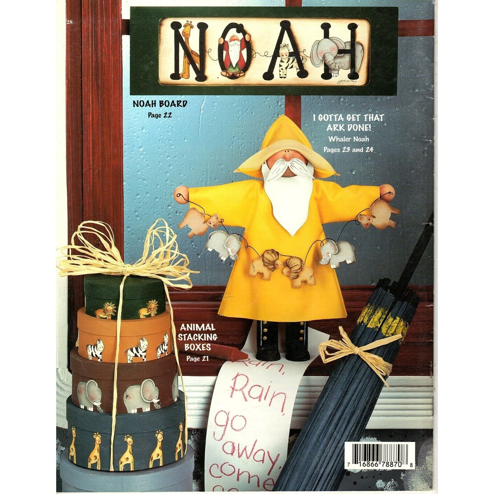 Promises Kept Jayna James Noah's Ark Vintage Tole Painting Patterns ...