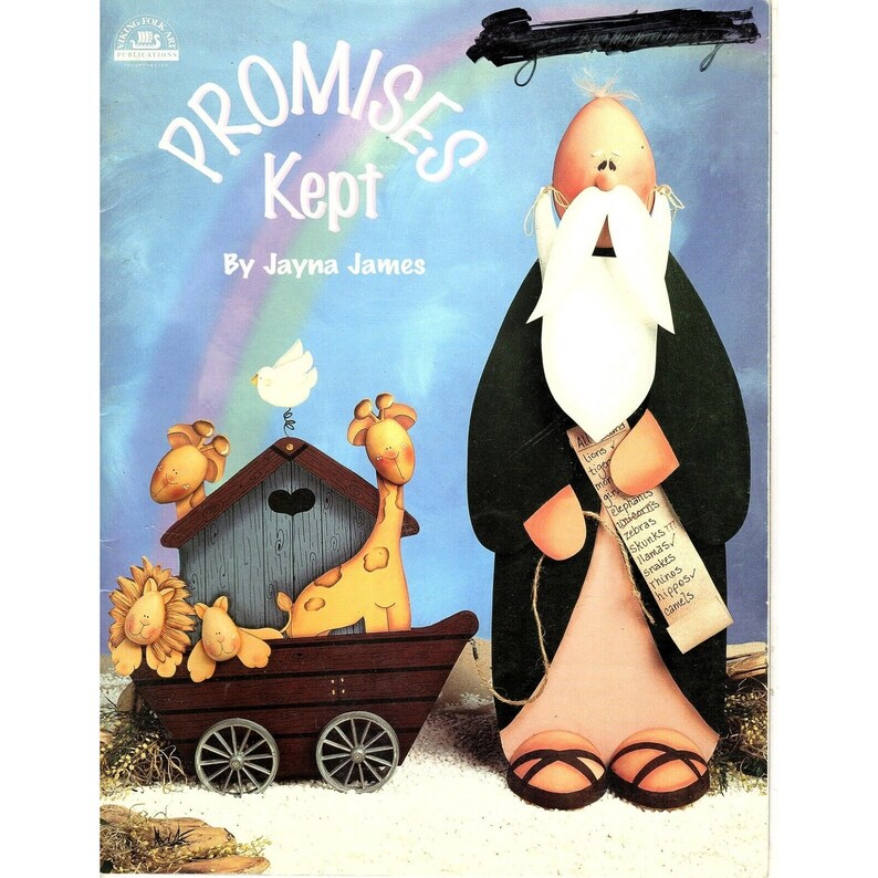 Promises Kept Jayna James Noah's Ark Vintage Tole Painting Patterns ...