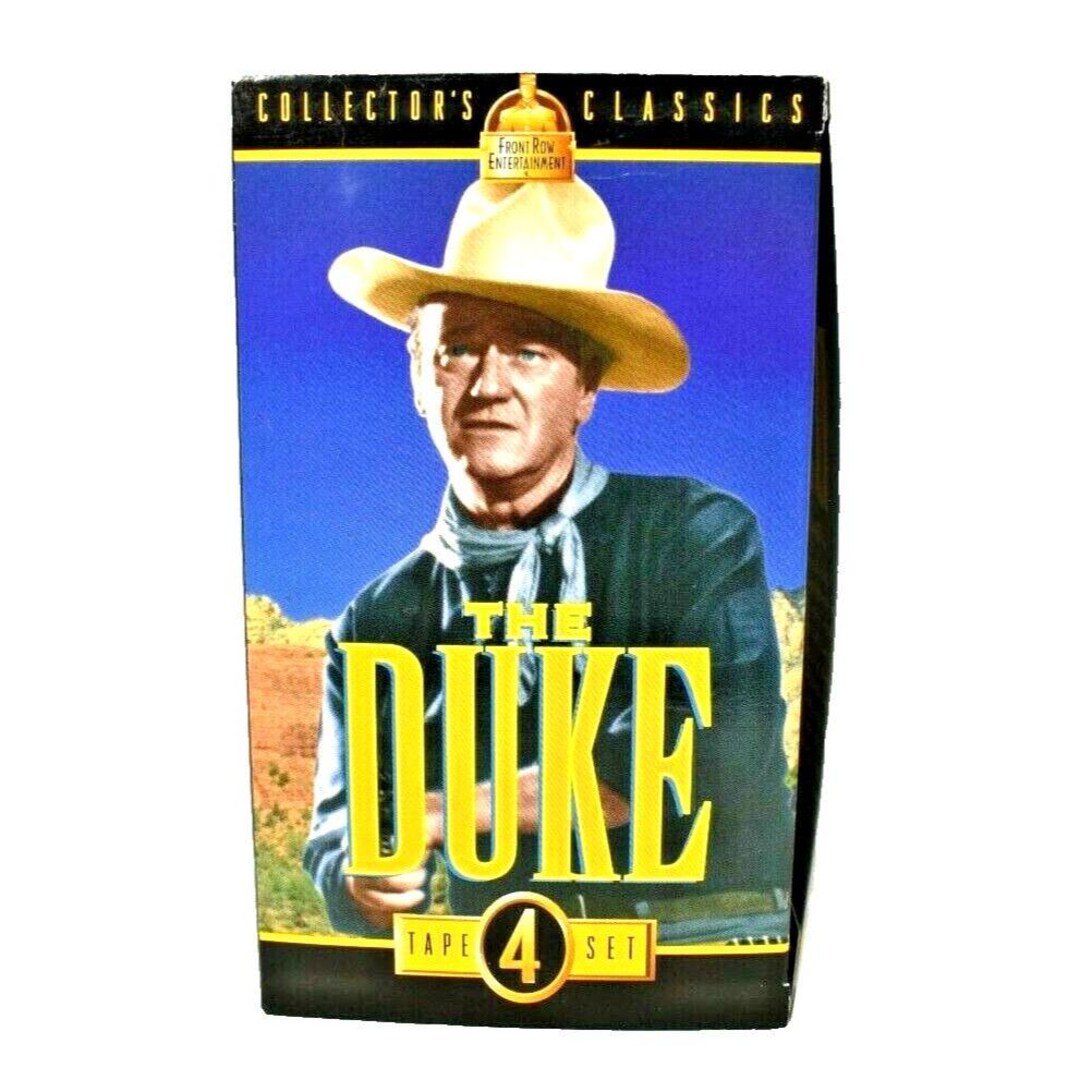 The Duke 4 Tape Box Set VHS, 2000 Collectors Classics John Wayne - Etsy