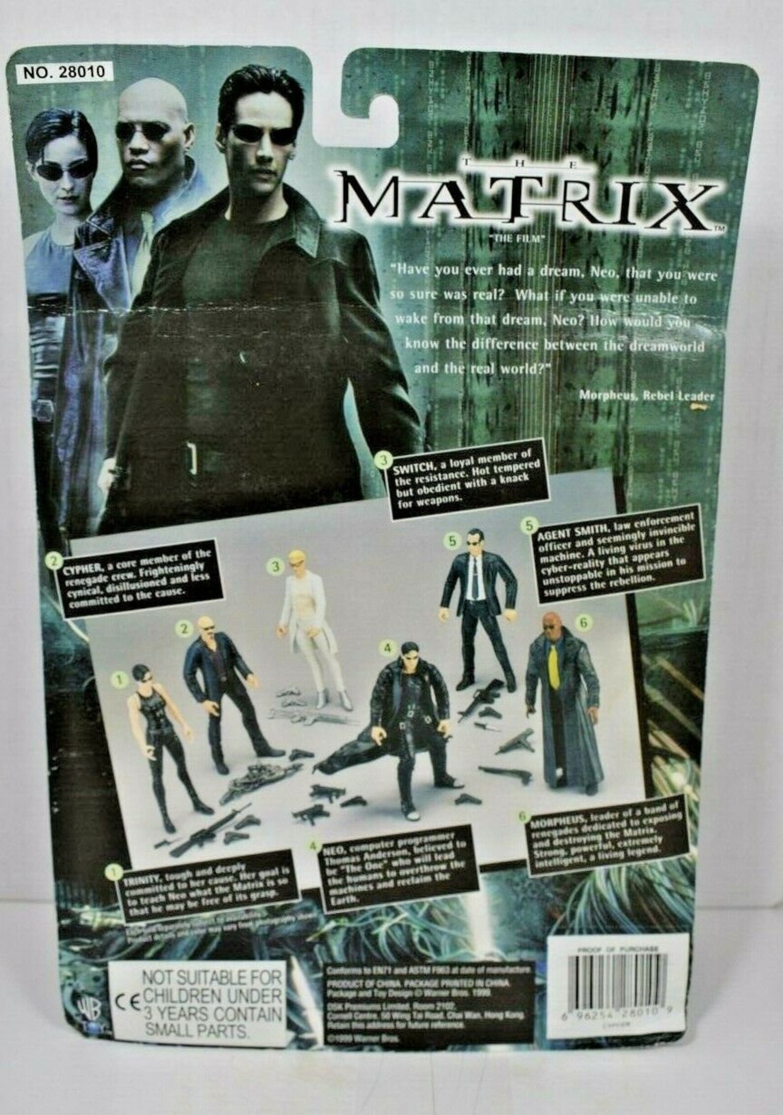 N2 Toys The Matrix Cypher Action Figure New & | Etsy